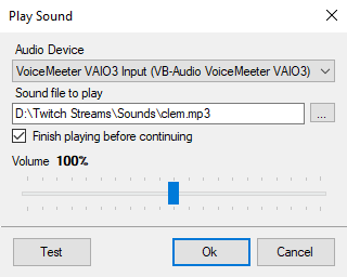 Add more variables/options (eg. to change volume) for sound sub-action · Streamer.bot Ideas and ...